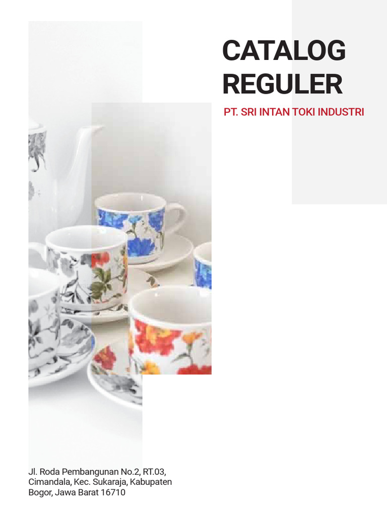 Katalog New Sriintantoki | PDF | Tableware | Pottery