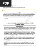 Contamination Control Strategy Overview | PDF | Sterilization ...