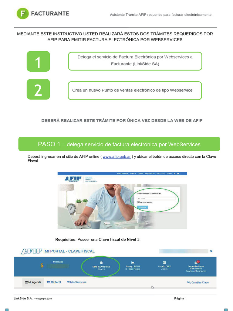 Instructivo Regular Facturante | PDF