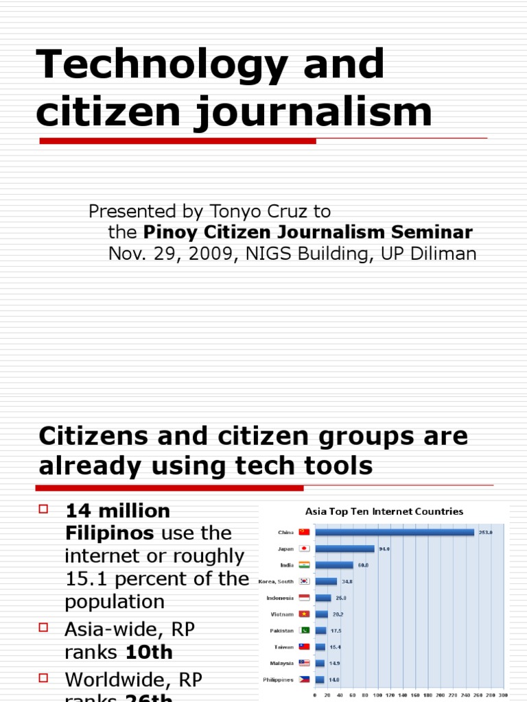 Citizen Journalism