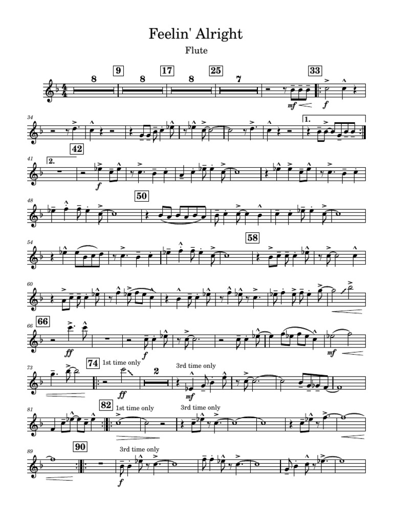 feelin' alright | PDF