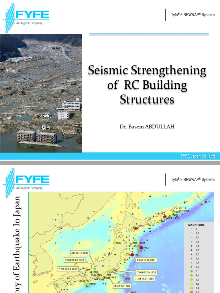 Seismic Strengthening of RC Building | PDF | Strength Of Materials | Fibre Reinforced Plastic