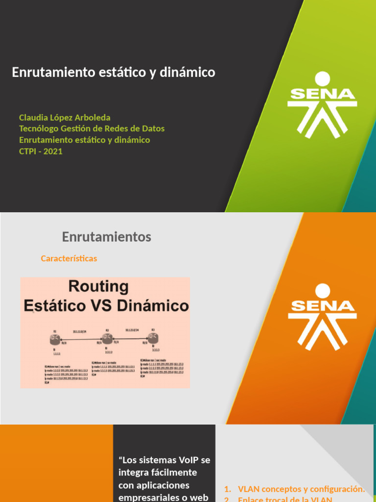 Anexo-Enrutamiento-estatico-y-dinamico | PDF | Enrutador (Computación) | Protocolos de internet