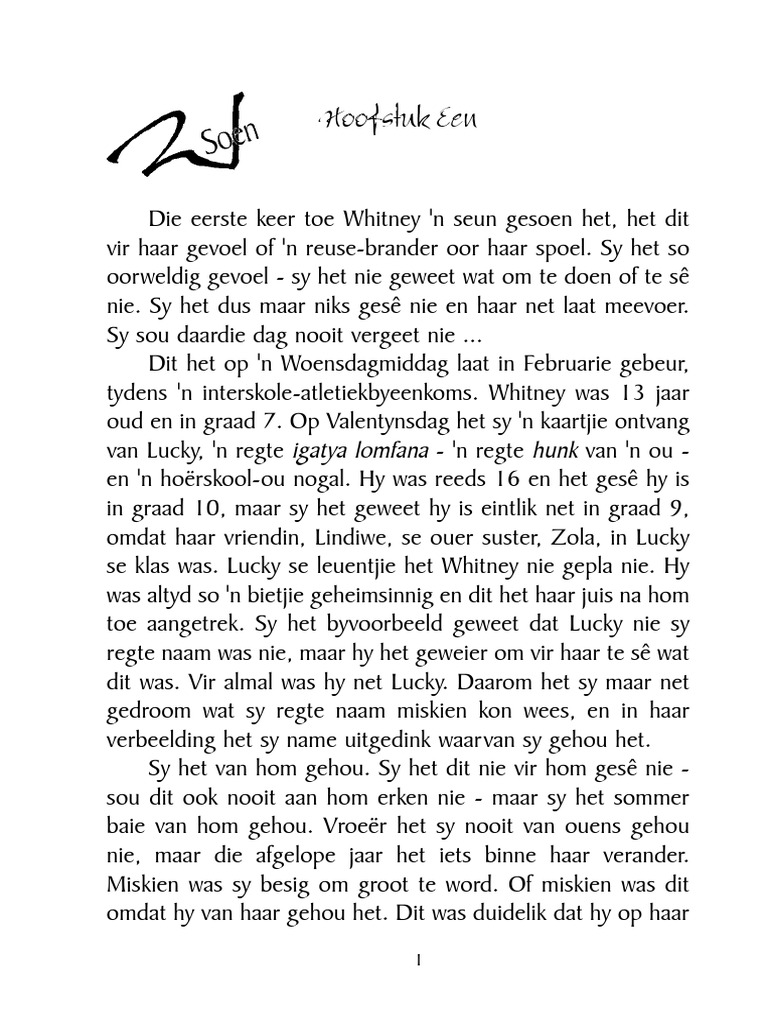 N Soen Vir Whitney Leesboek | PDF