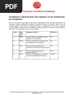 MCA Forms List | PDF | Limited Liability Partnership | Law