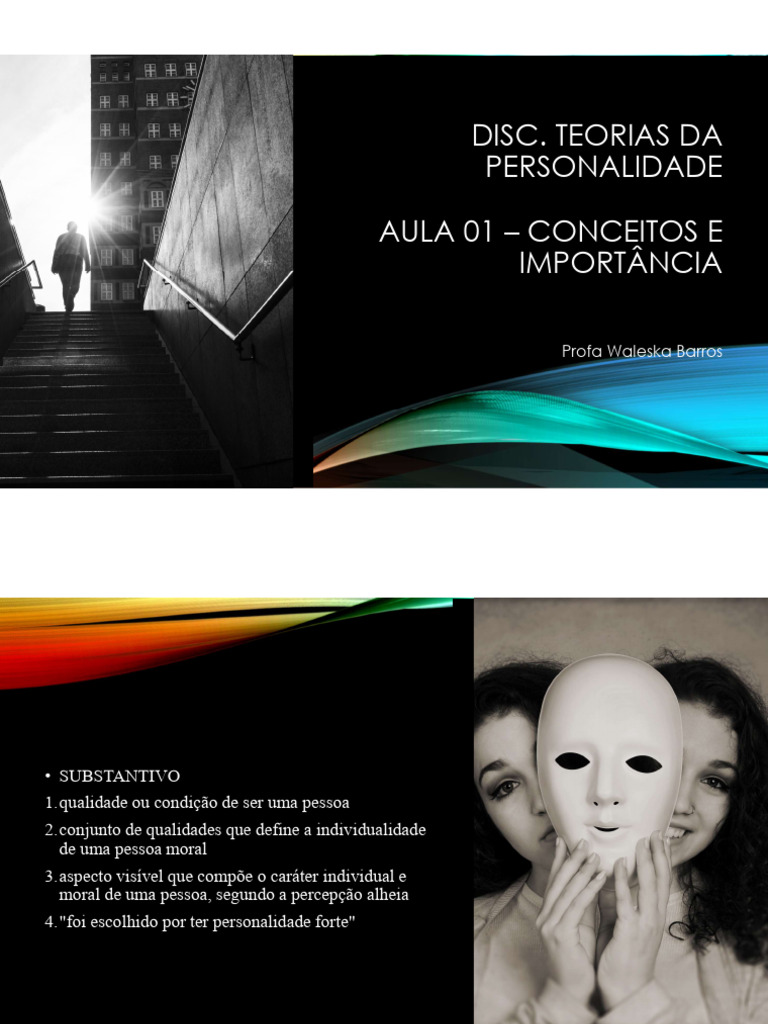 Conceitos e Importância da Personalidade | PDF | Psicologia | Comportamento