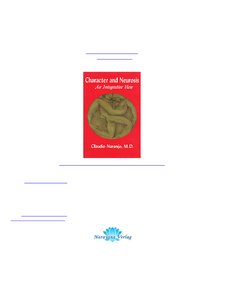 Naranjo's Character and Neurosis Overview | PDF | Psychology | Emotions