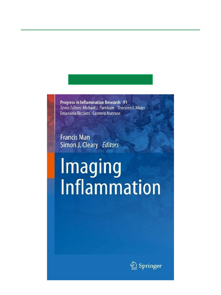 Imaging Inflammation PDF Ebook With Full Chapters | PDF | Microscope | Medical Imaging