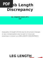 True vs Functional Leg Length Discrepancy | PDF | Human Leg | Pelvis