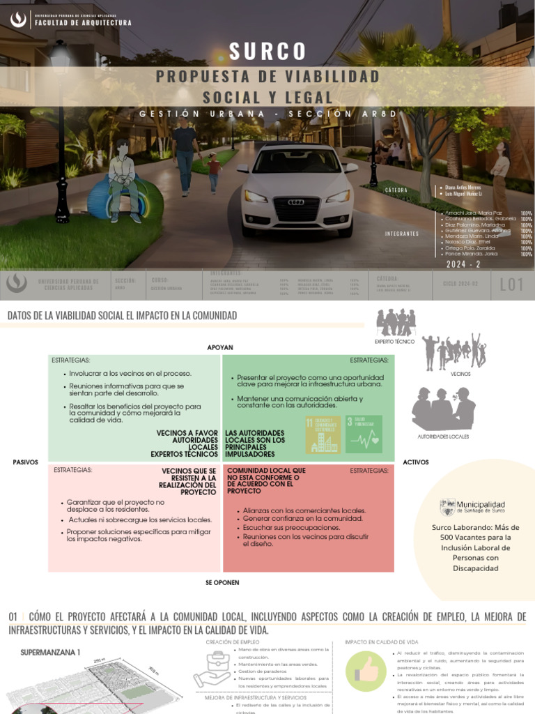 Propuesta de Viabilidad Social Y Legal: Surco | PDF | Sustentabilidad ...