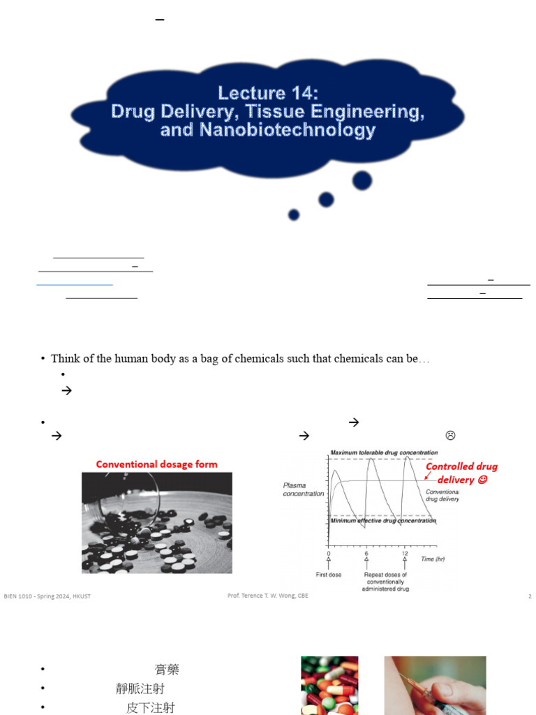 Drug Delivery, Tissue Engineering, and Nanobiotechnology | PDF | Polymers | Topical Medication