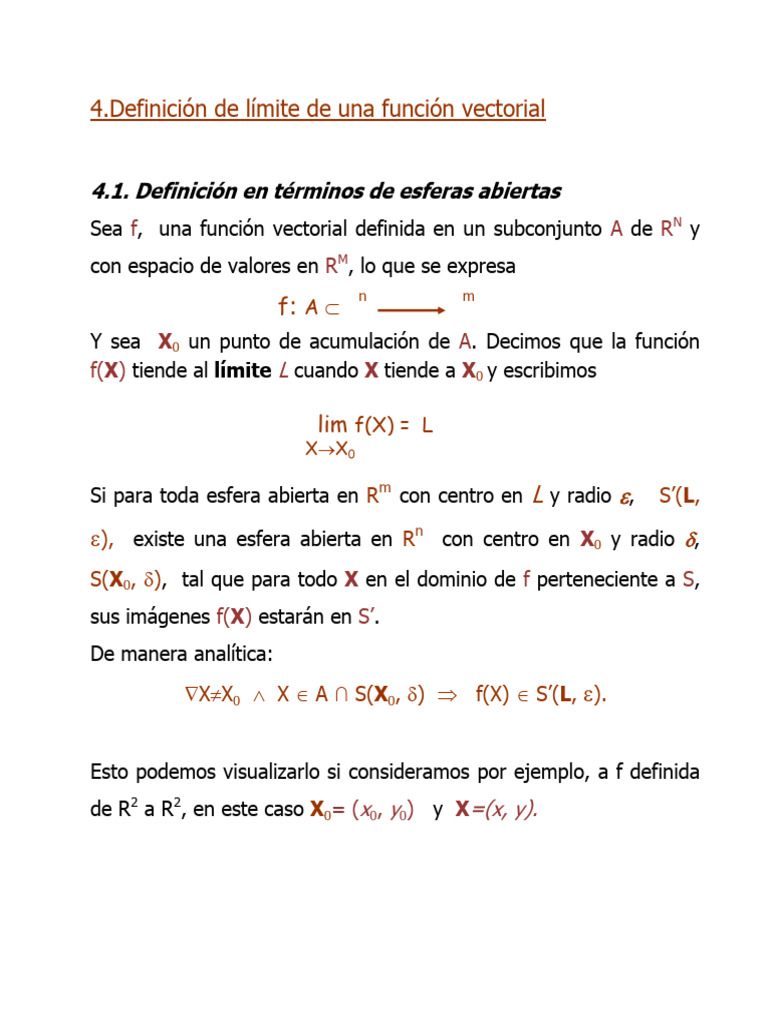 Definicion de Limite | PDF | Límite (Matemáticas) | Función (Matemáticas)