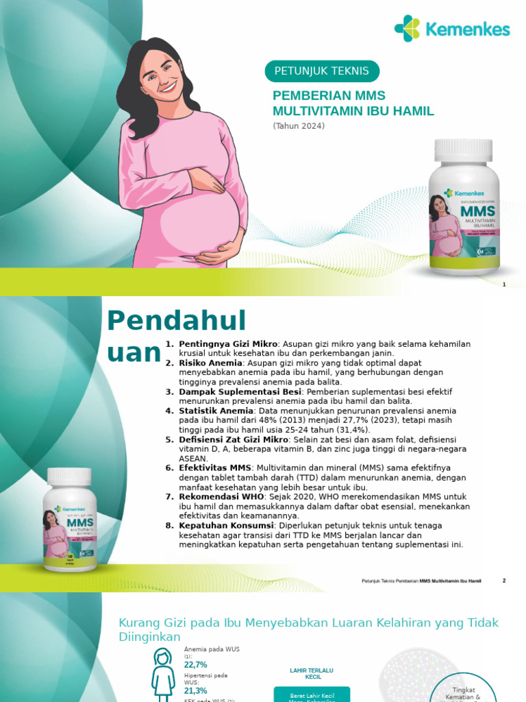 Manfaat MMS untuk Ibu Hamil 2024 | PDF