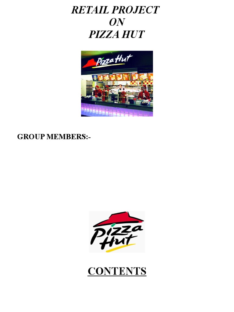 Pizza Hut Retail Project Overview | PDF | Social Science