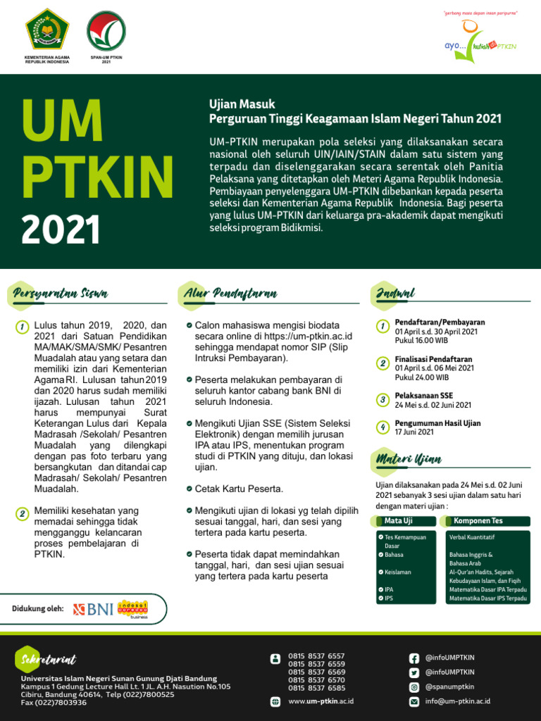 Poster UM PTKIN | PDF