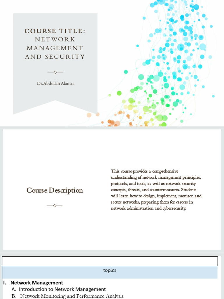 Lec 1 NM | PDF | Computer Network | Security