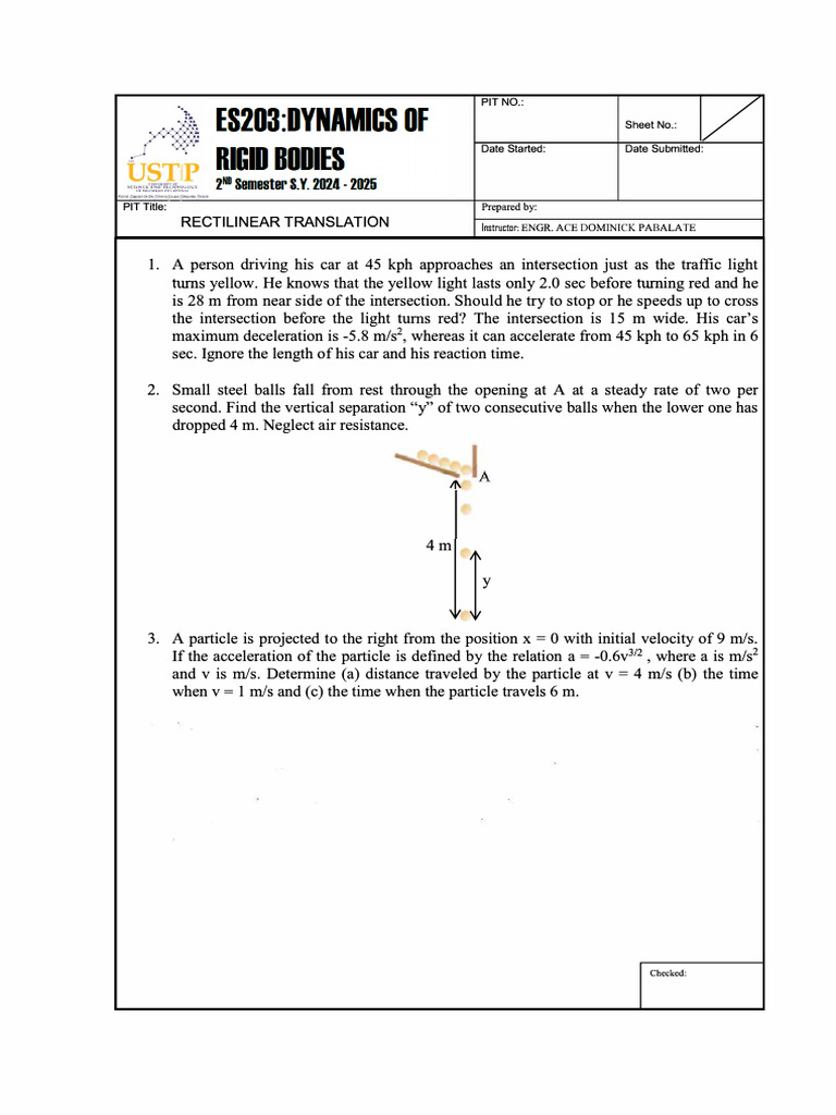Midterm Pit DRB | PDF | Classical Mechanics | Force