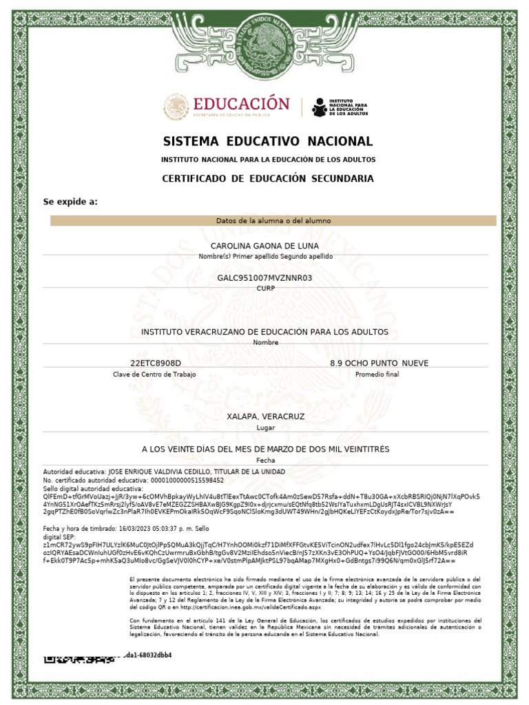 Itea 2023 Veracruz | PDF