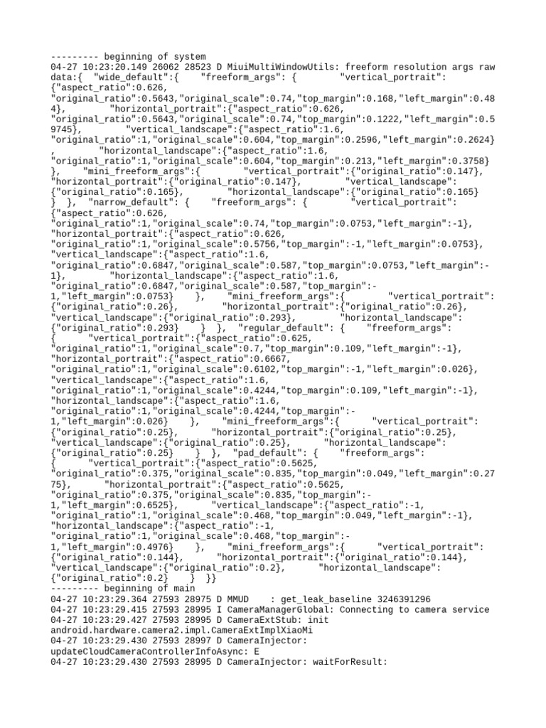 Logcat 1745724209335 | PDF | Computing | Computer Programming