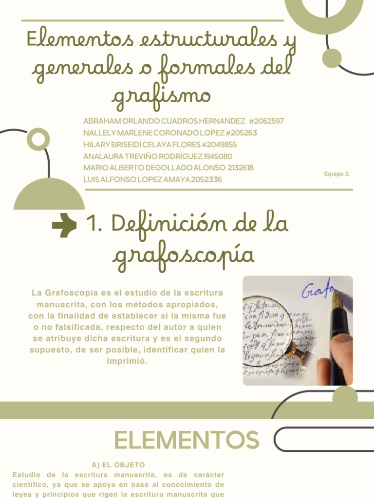 PRESENTACIÓN GRAFO EQUIPO 3 | PDF | Escritura | Puntuación