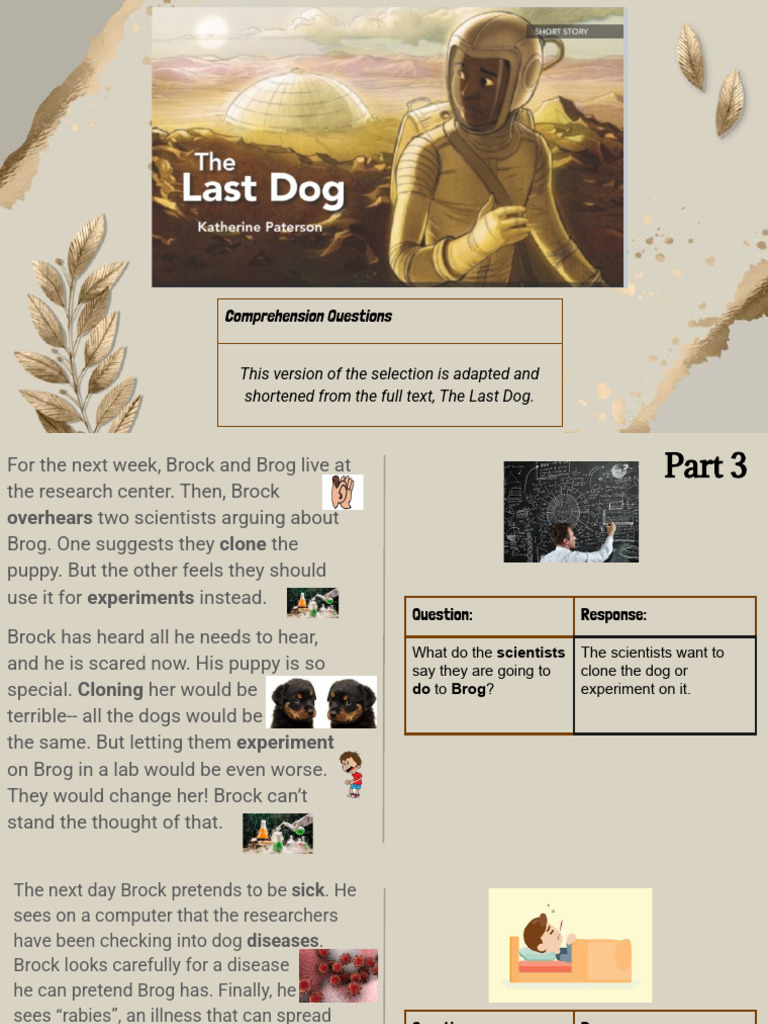 Hicel Paredes Jimenez - Unit 2C_ The Last Dog Part 3 | PDF