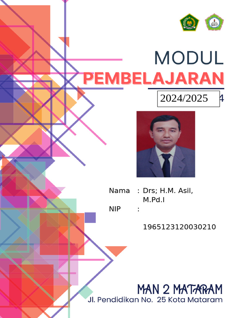 COVER MODUL PEMBELAJARAN.1 | PDF