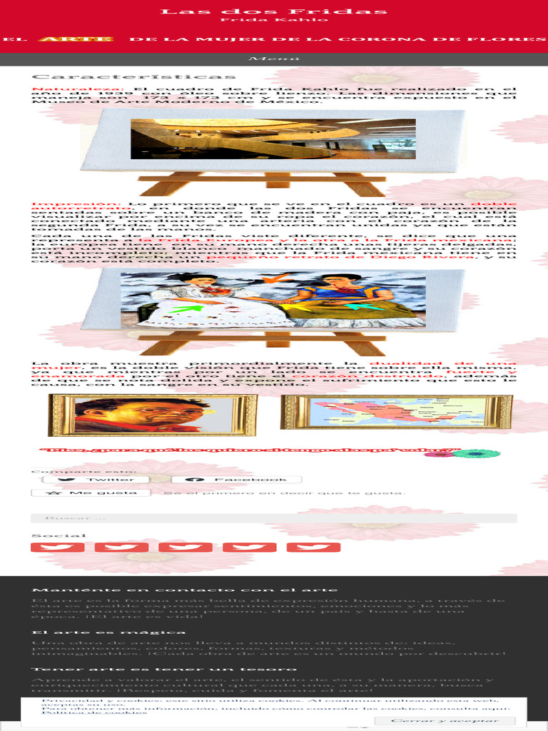 Características - Las Dos Fridas | PDF