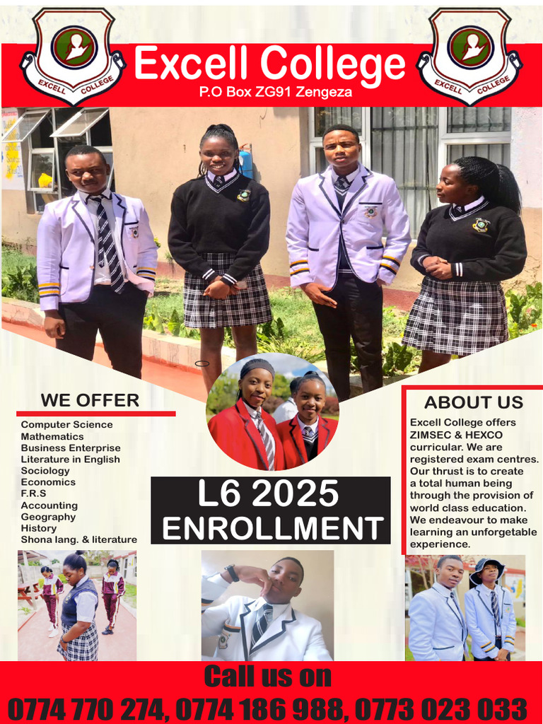 eXCELL COLLEGE FLYER | PDF