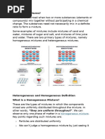 10 Heterogeneous Mixture Examples | PDF