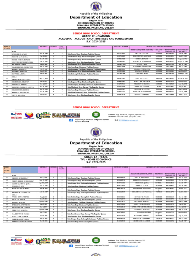 Palawan Insurance For Submission | PDF | Philippines
