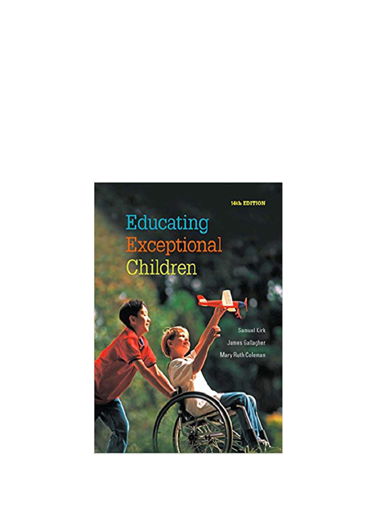 (Ebook PDF) Educating Exceptional Children 14th Edition PDF Download | PDF | Intellectual ...