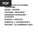 Imisindo Yesizulu | PDF