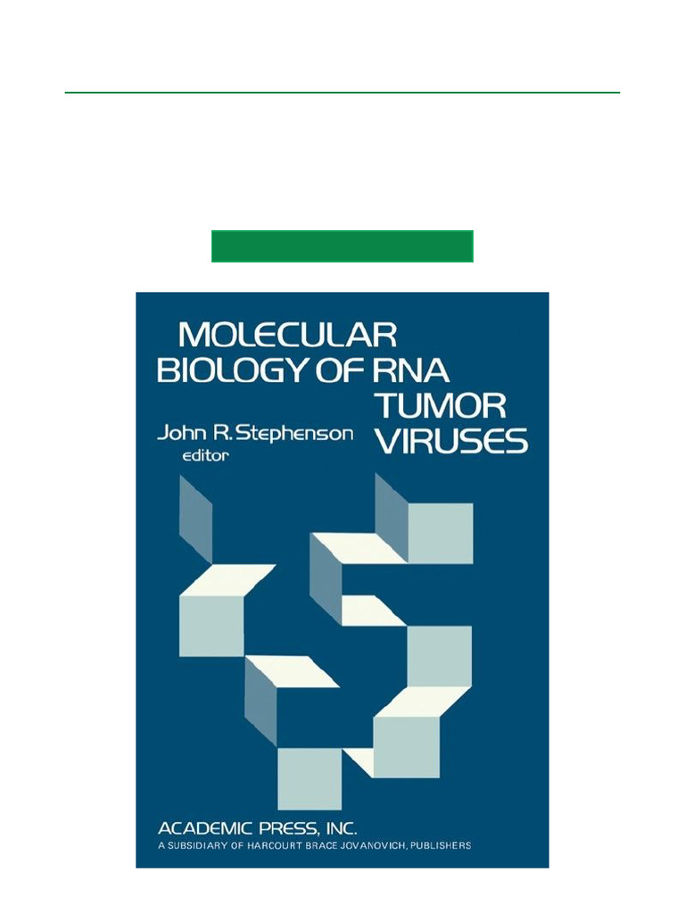 Molecular Biology of RNA Tumor Viruses Unrestricted Download | PDF