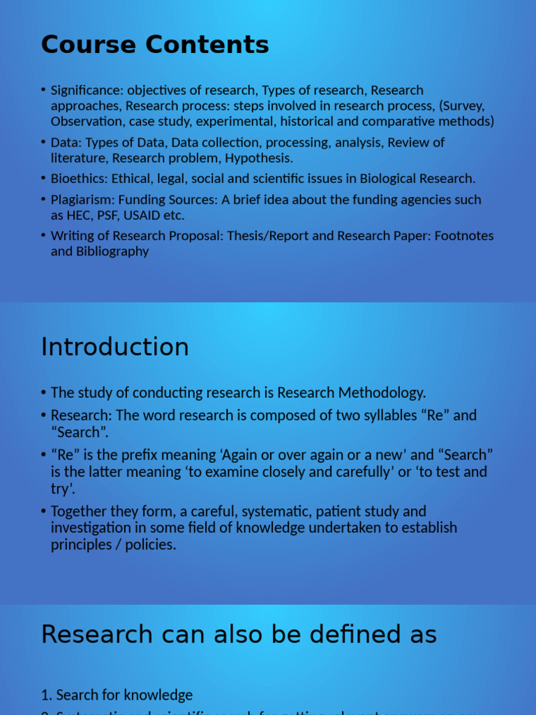 Research Methodology | PDF | Survey Methodology | Data