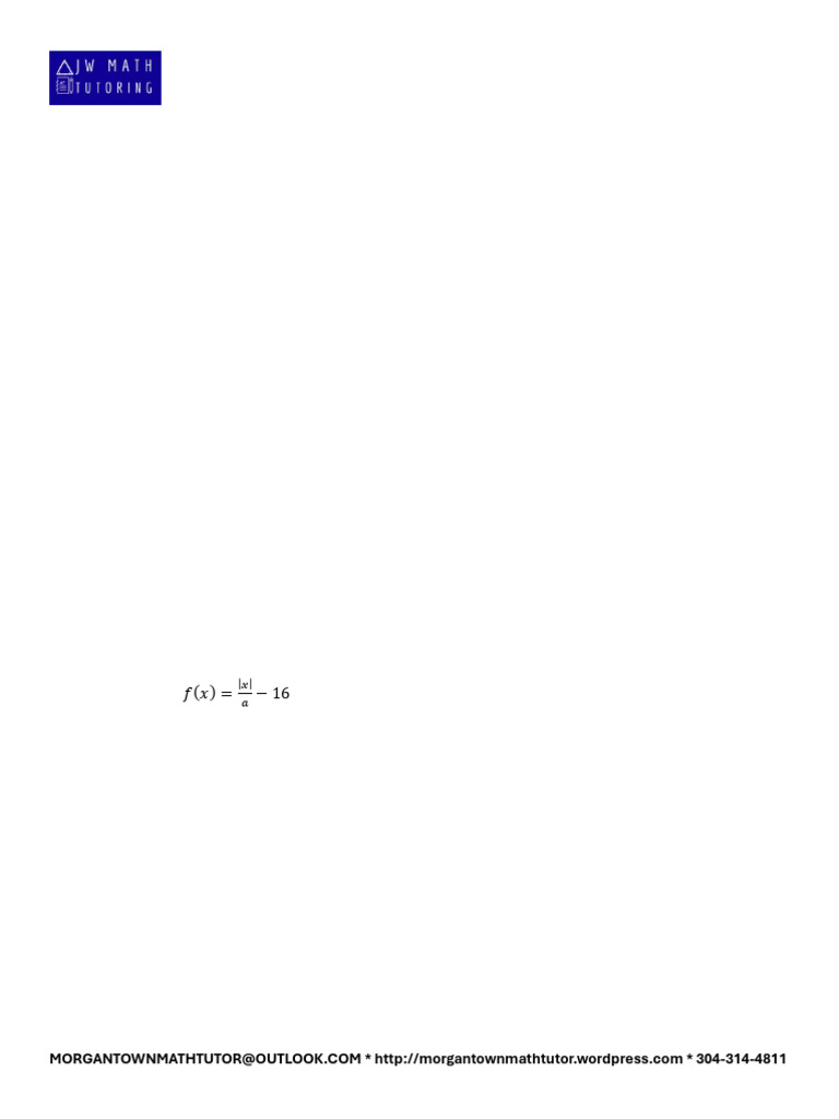 March 2025 SAT Math Worksheet #2 | PDF