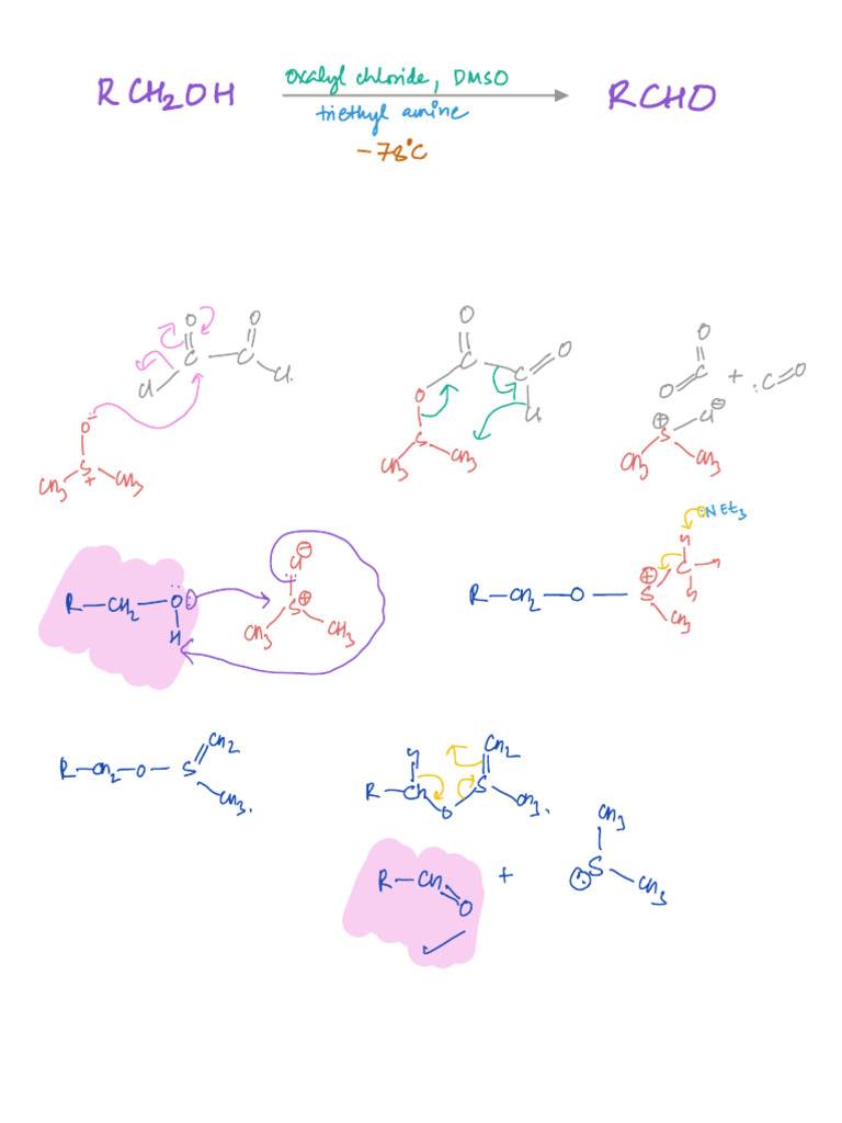 Daniel Swern & Kanji Omura Oxidation | PDF