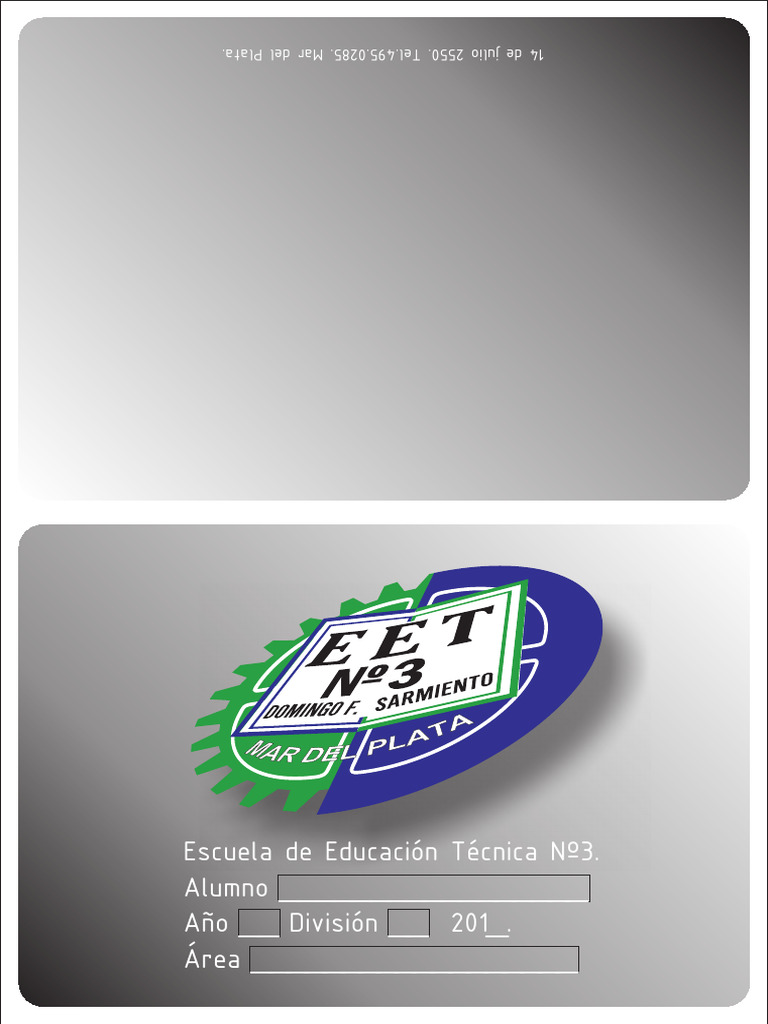 01.Tapas Portadas Etiquetas Rotulos Tec3 (1) | PDF