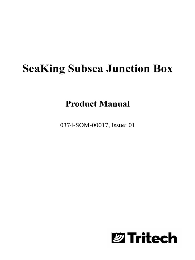 0374 SOM 00017 01a Junction Box Manual | PDF | Electrical Connector ...
