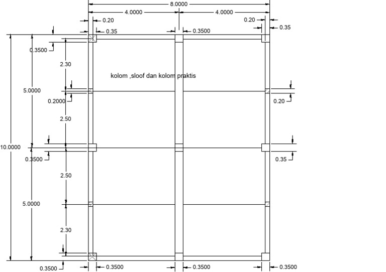 Footplat, Kolom, Sloop Rumah | PDF