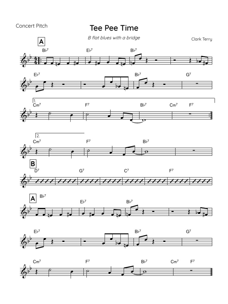 Tee Pee Time C | PDF