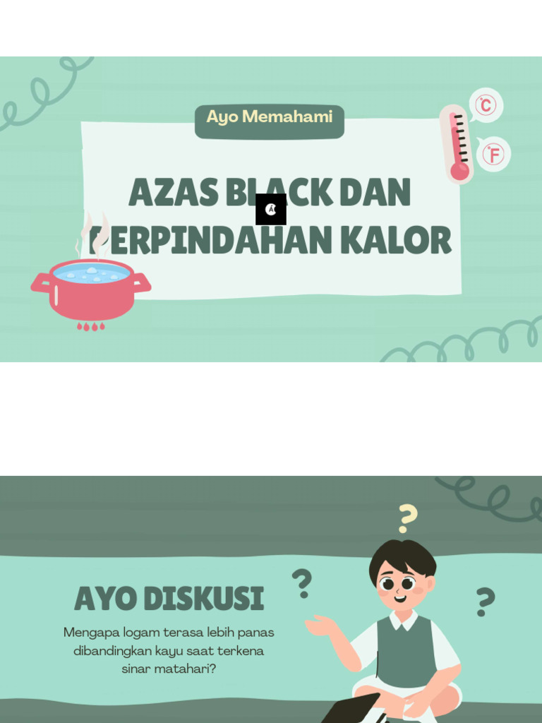 p3_Azas Black dan Perpindahan Kalor | PDF