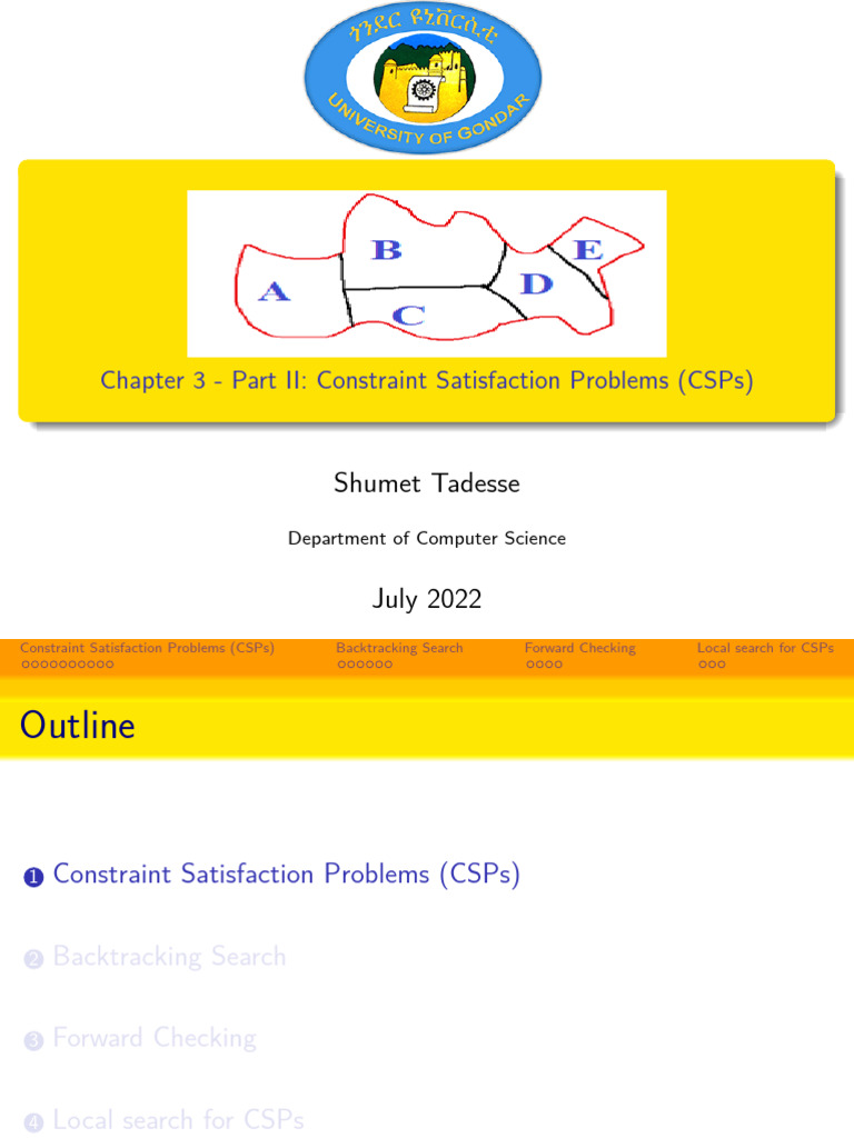AI-Constraint Satisfaction Problems (1) | PDF | Function (Mathematics) | Theoretical Computer ...