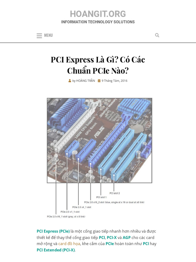 PCI Express | PDF