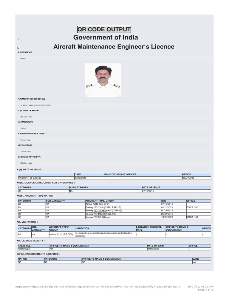 Home - Directorate General of Civil Aviation - Government of India | PDF | Aviation
