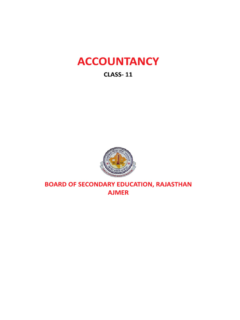 11th Accountancy Index | PDF