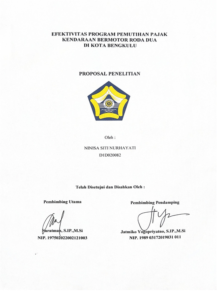 hal pengesahan | PDF