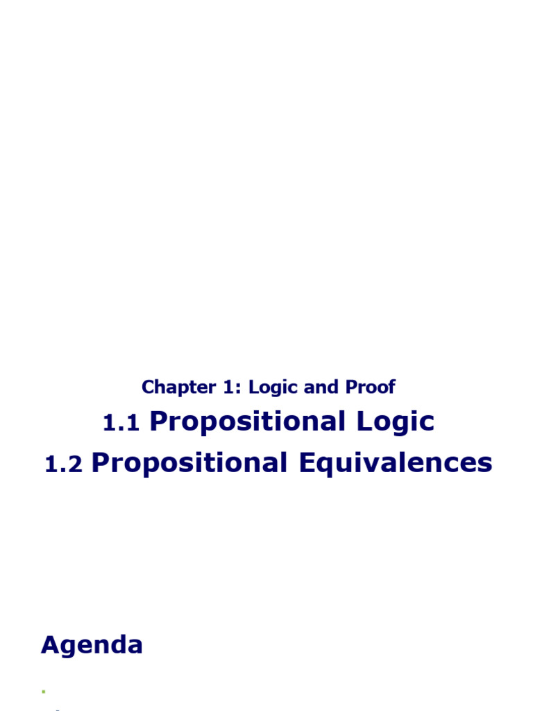 DisMath 复习 | PDF | First Order Logic | Proposition