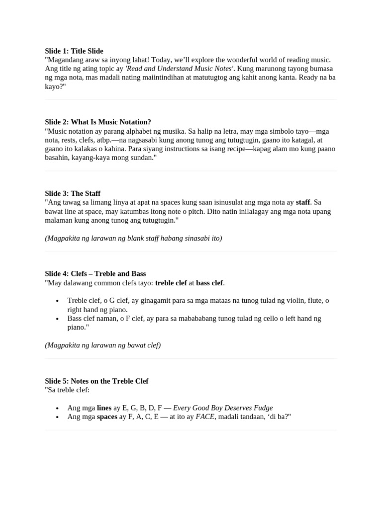 Seminar Script | PDF