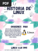 Linea de Tiempo LINUX | PDF | Unix | Distribución de Linux