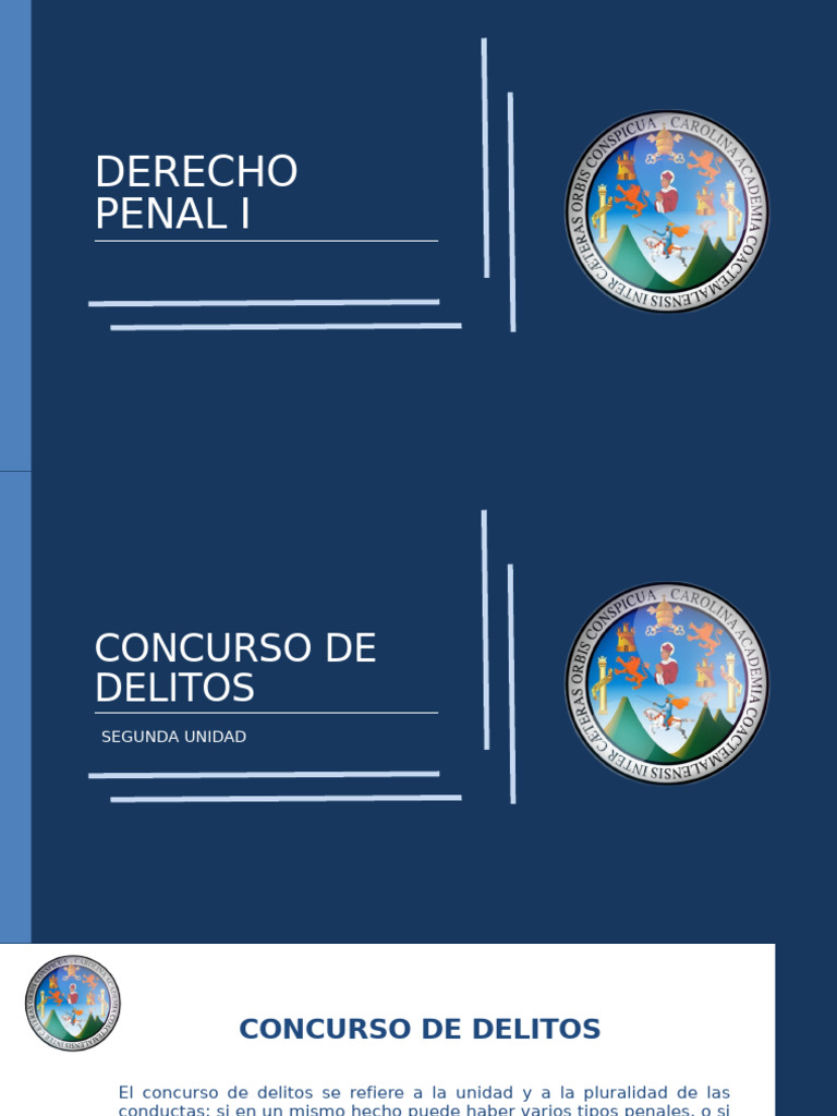 Concurso de Delitos | PDF | Castigos | Derecho penal